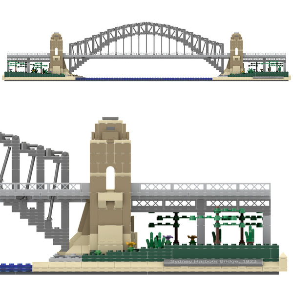 Sydney Harbour Bridge Building Brick Set | ArchitectGiftsPlus