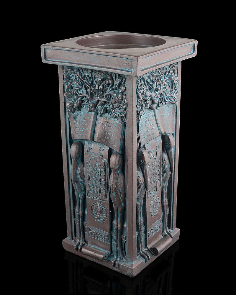 Frank Lloyd Wright Stork Panel Candleholder | ArchitectGiftsPlus