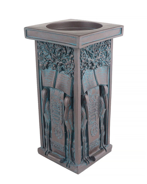 Frank Lloyd Wright Stork Panel Candleholder | ArchitectGiftsPlus