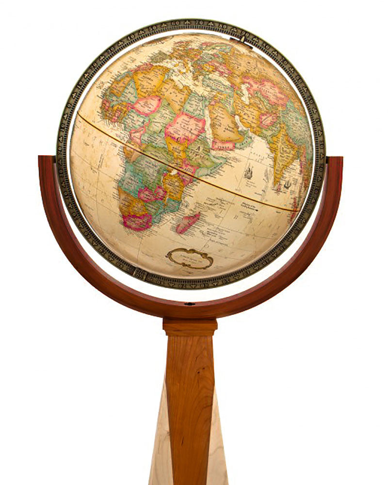 freestanding globe