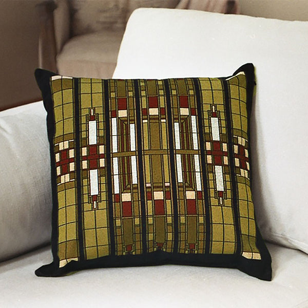 Louis Sullivan Skylight Tapestry Pillow | ArchitectGiftsPlus